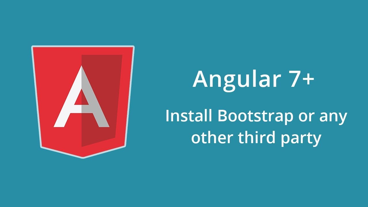 Your complete guide in Angular in Arabic - 13. Install Bootstrap or any other third party - YouTube