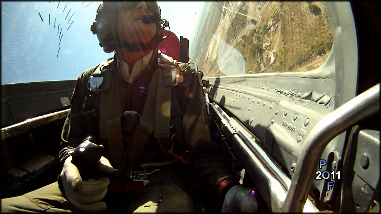 F-86 with Steve Hinton and USAF Heritage Flight at the thermal Air Show ...