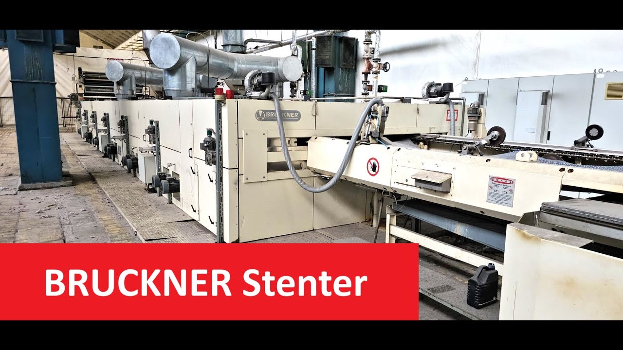 BRUCKNER Stenter available for SALE !!! - YouTube