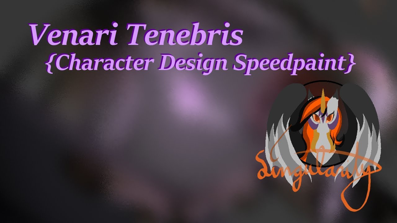 Venari Tenebris | Character Design Showcase {Speedpaint} - YouTube