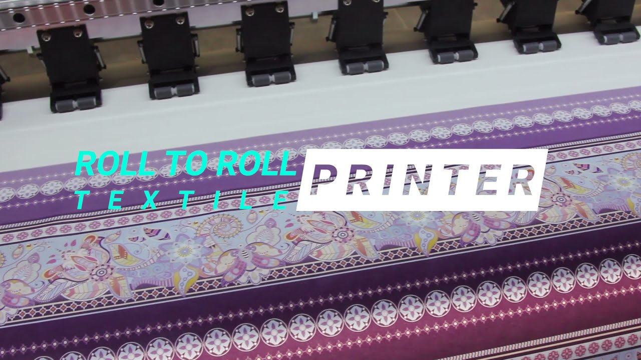 Direct Textile Printer for Versatile Fabric Printing - YouTube