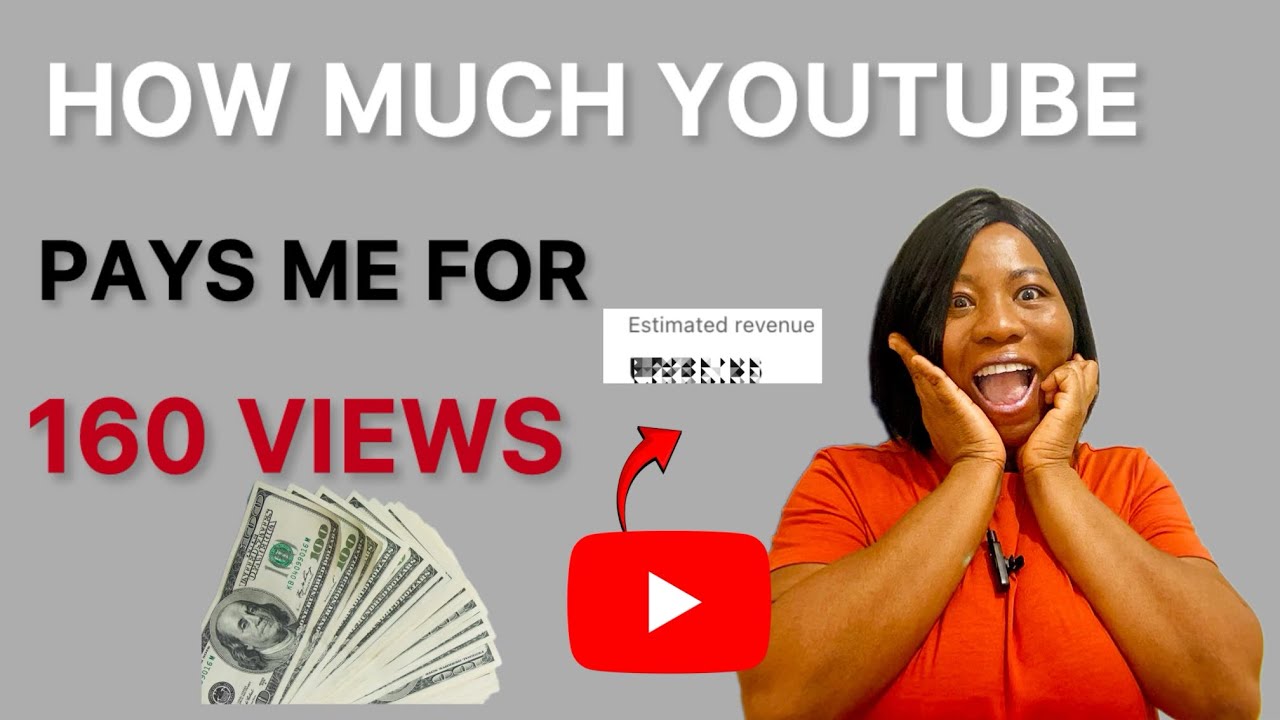How Much YouTube Paid Me for 160 Views? | Small YouTuber Earnings ...