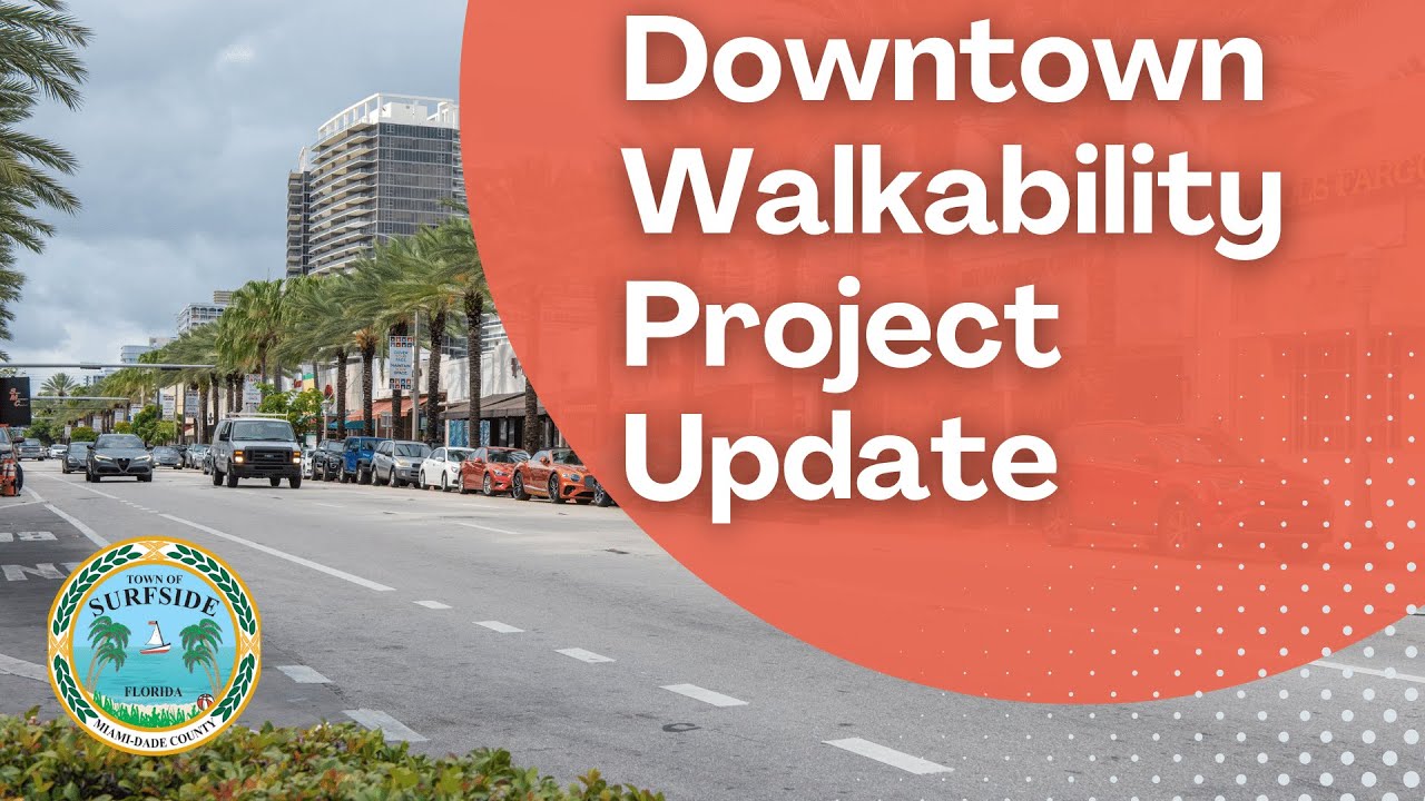 Downtown Walkability Project Update - YouTube