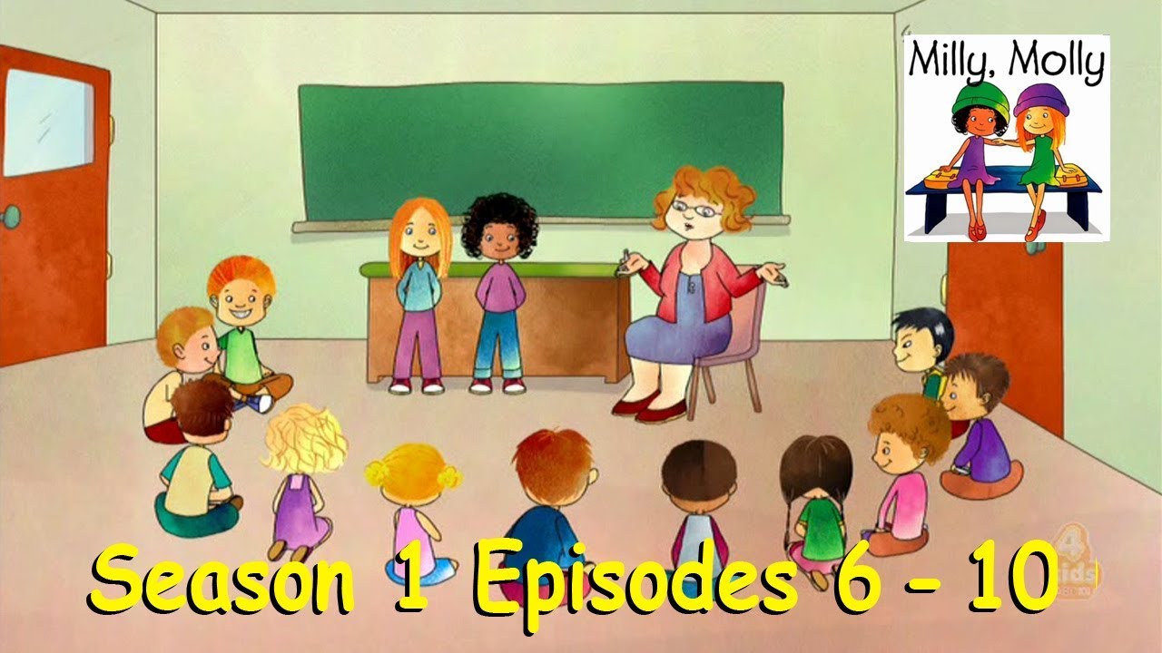 Milly Molly | Season 1 Episodes 6 - 10 - YouTube