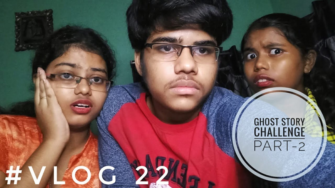 |Ghost Story Challenge *gone creepy 😳||PUJA AND DIP VLOG | - YouTube