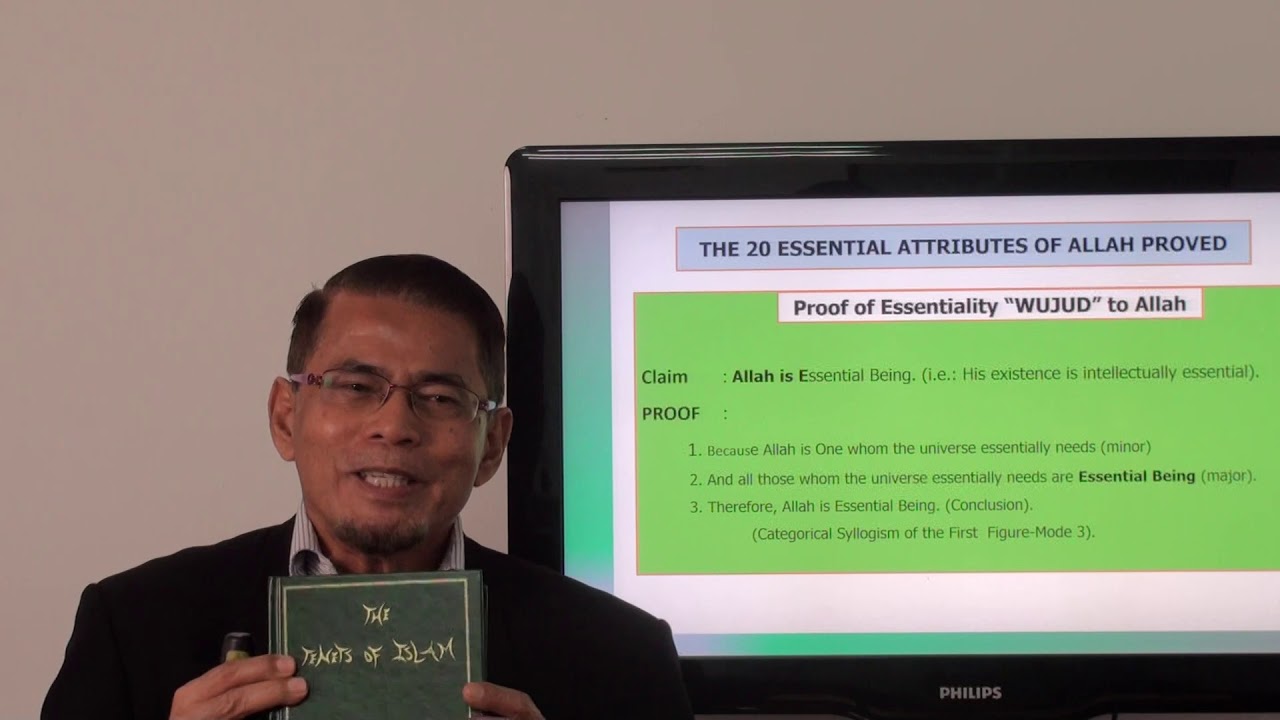 Video 191: Proof of Existence (Wujud) of Allah swt - YouTube