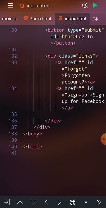Facebook Login Clone Using Html Css Programming Shortsfeed Short Viral Html Htmltutorial