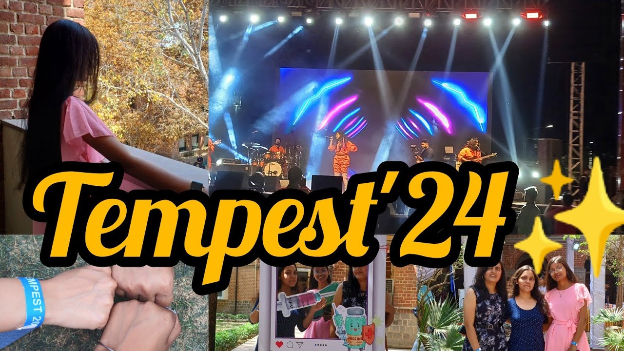 Tempest'24 Day2#college#collegelife#du#mirandahouse#vlog#fest - YouTube