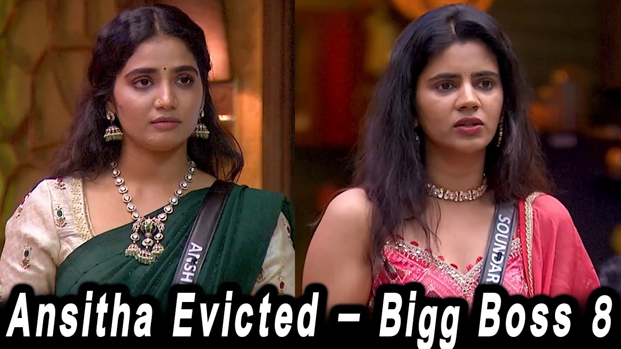 Ansitha Evicted - Bigg Boss 8 Tamil..?😭 Soundariya -க்கு தான் மக்கள் ...