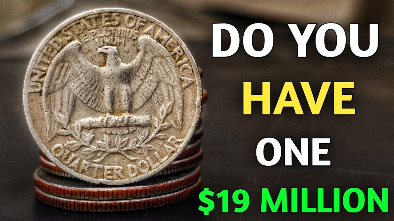 5 RARE DESTROYED Quarters Worth BIG MONEY 😱 Damaged Coins That Sold For ...