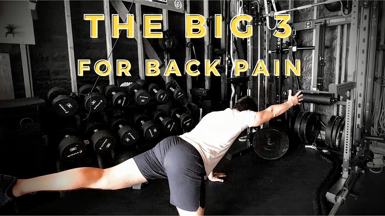 McGill's Big 3 Exercises For Back Pain - YouTube