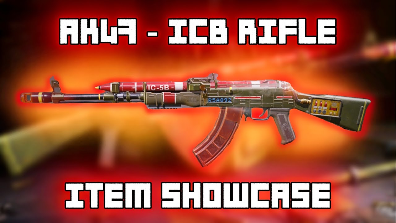 [FREE] AK47 - ICB Rifle weapon showcase (COD Mobile - S5 CODM) - YouTube
