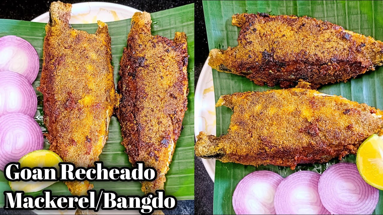 Goan Recheado Mackerel Fry | Goan Recheado Fish Fry | Stuffed Mackerel ...