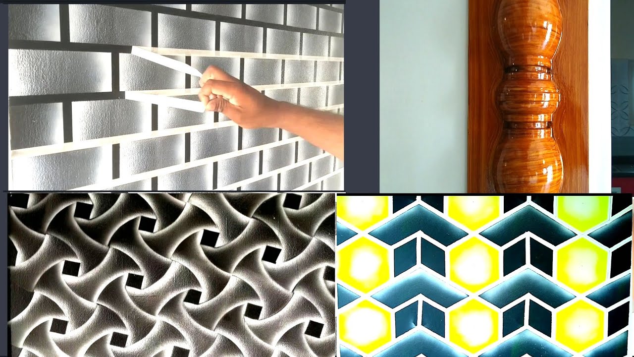 7 BRICK WALL PAINTING DESIGN// ROYAL PLAY DESIGN//3D DESIGN EXTERIOR ...