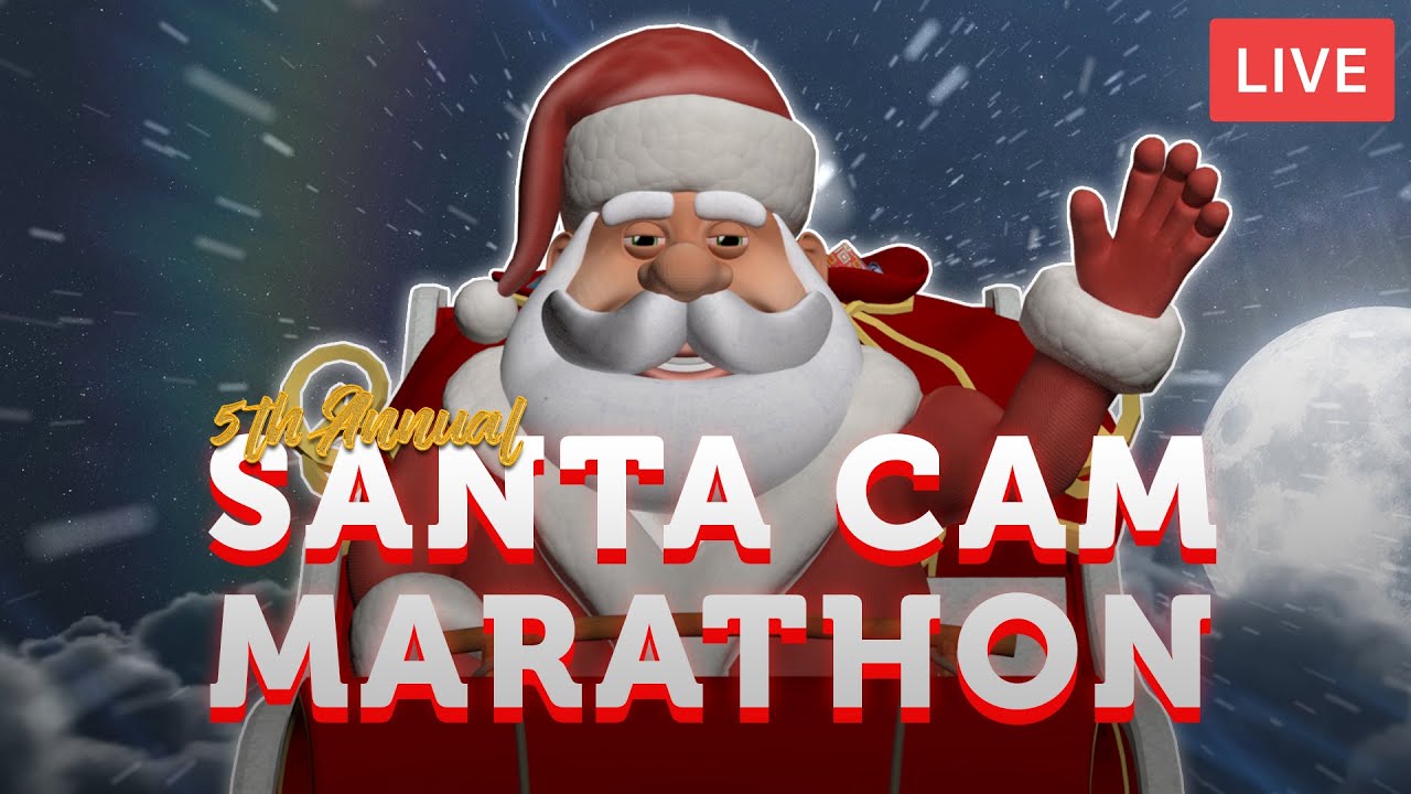 🔴🎅🏻 LIVE: NORAD Santa Tracker | The 5th Annual NORAD Santa Cam Marathon ...
