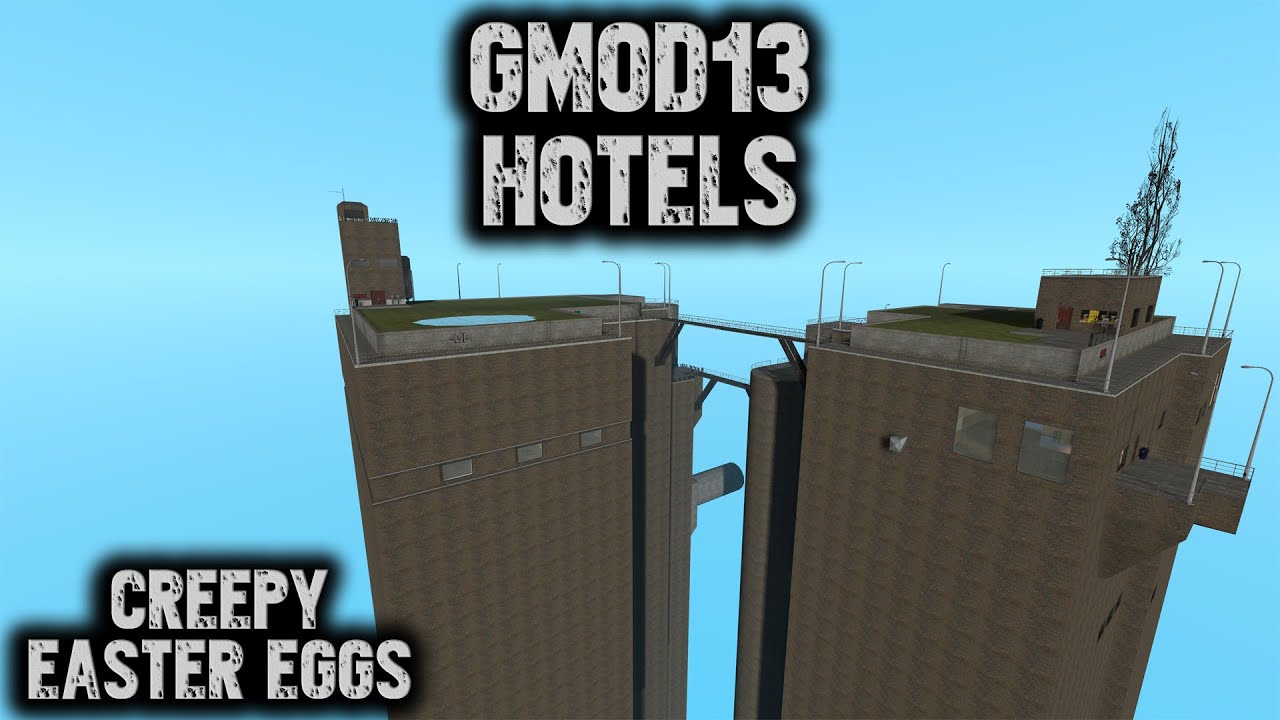 GMOD VR: Exploring GMod13_Hotels (Creepy Easter Eggs!) - YouTube