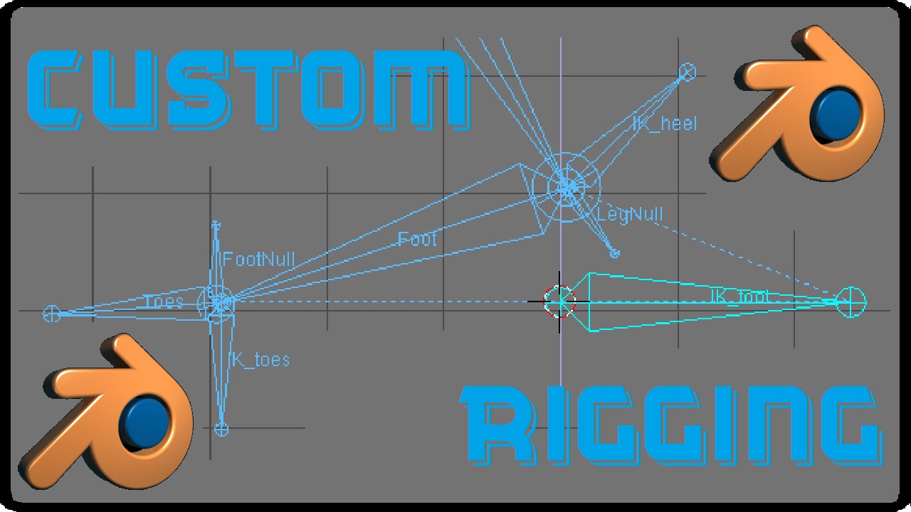 Create Rigging, Armatures amd Bones for Animation in Blender Tutorial ...