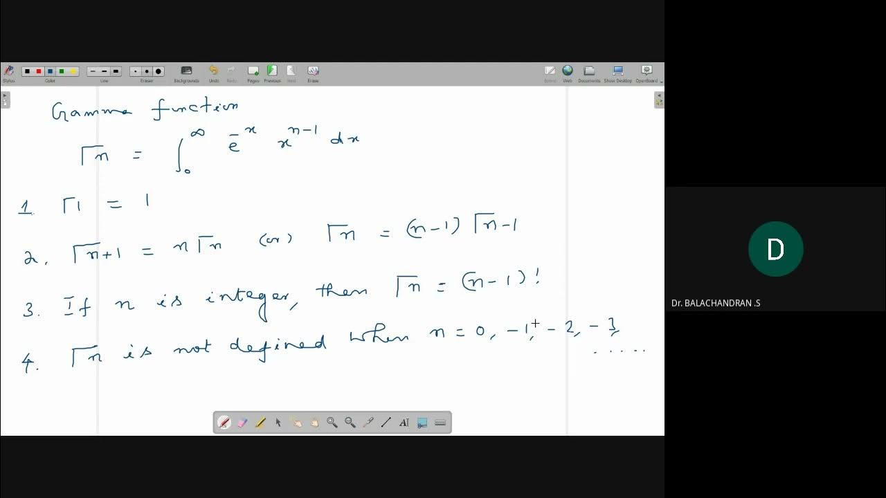 Improper and Multiple Integrals - Lecture 2 - YouTube