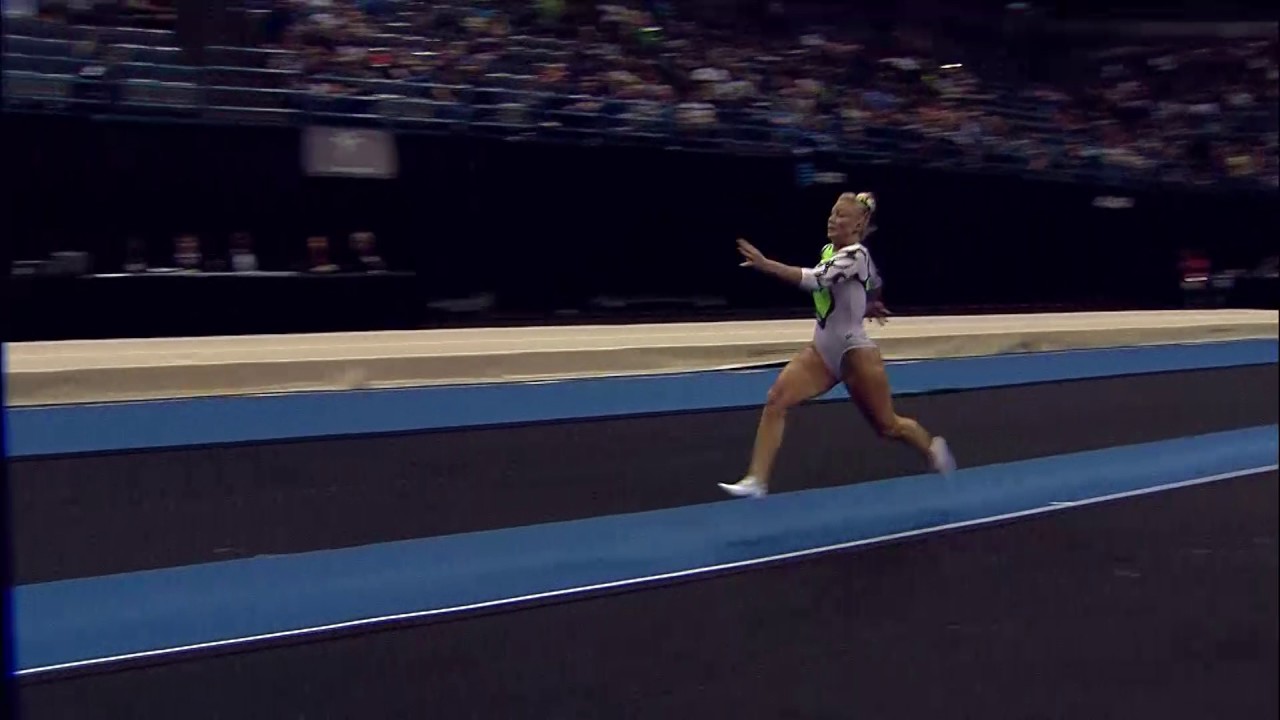 Tristan Van Natta - Double Mini Final Pass 2 - 2017 USA Gymnastics ...