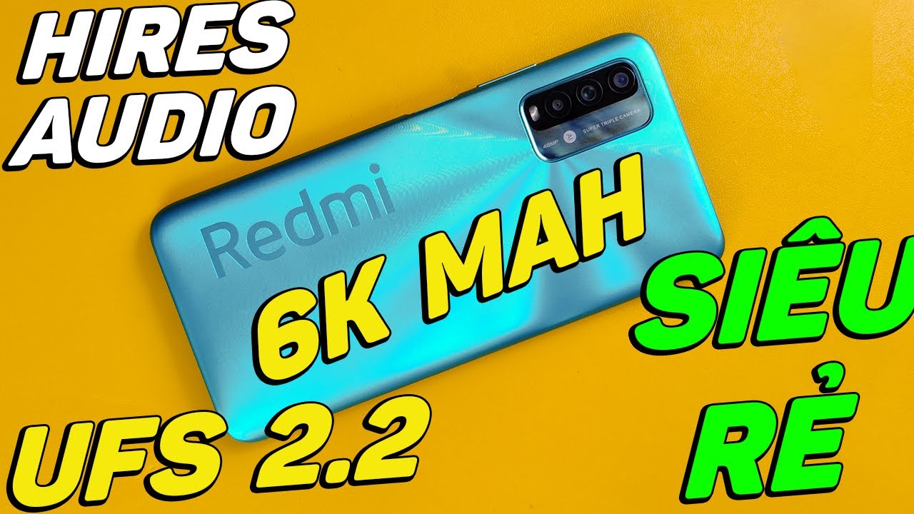UNBOX Redmi Note9 4G: PIN 6.000 MAH, LOA KÉP Hires Audio, UFS 2.2 GIÁ SIÊU RẺ!!! - YouTube