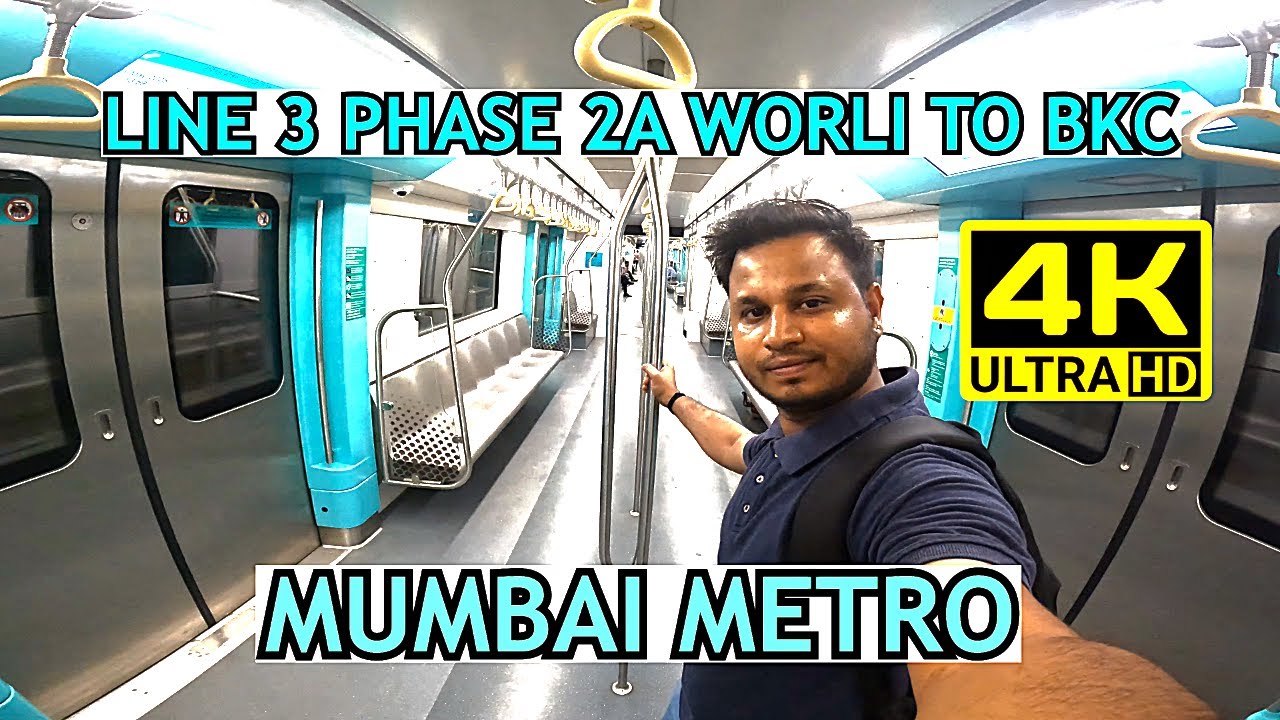 Mumbai Metro Line 3 (Aqua Line) - Phase 2A Worli To BKC | Recently ...