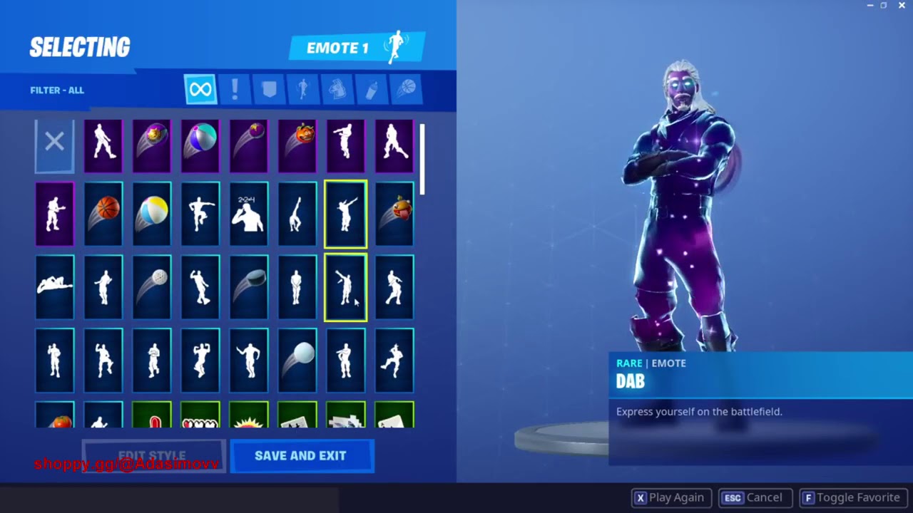 LEGIT FORTNITE ACCOUNTS | SHOPPY.GG/Adasimovv - YouTube