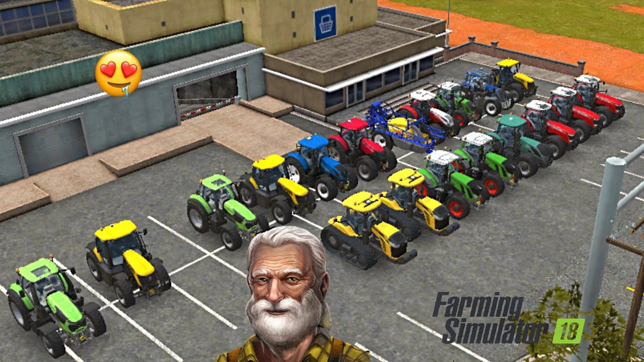 first look in Farming simulator 18 #timelapse - YouTube