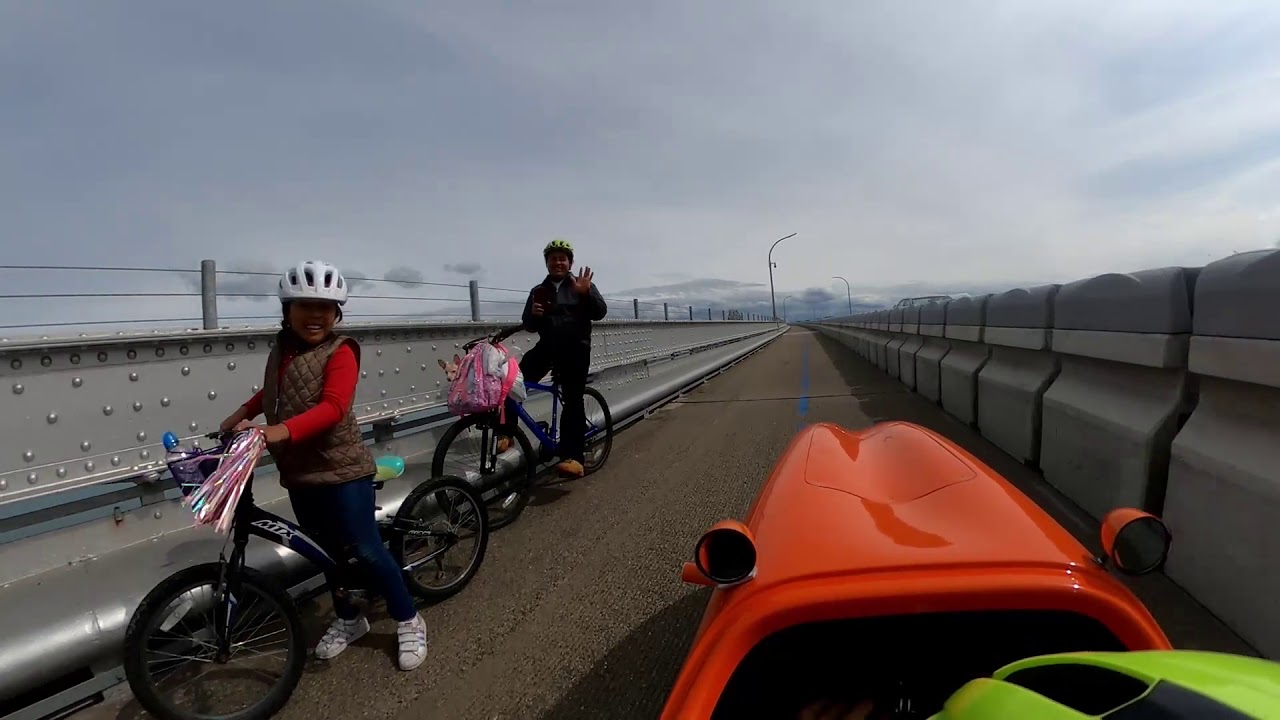 Ride: Richmond San Rafael bridge bike path eastbound in my DF XL ...