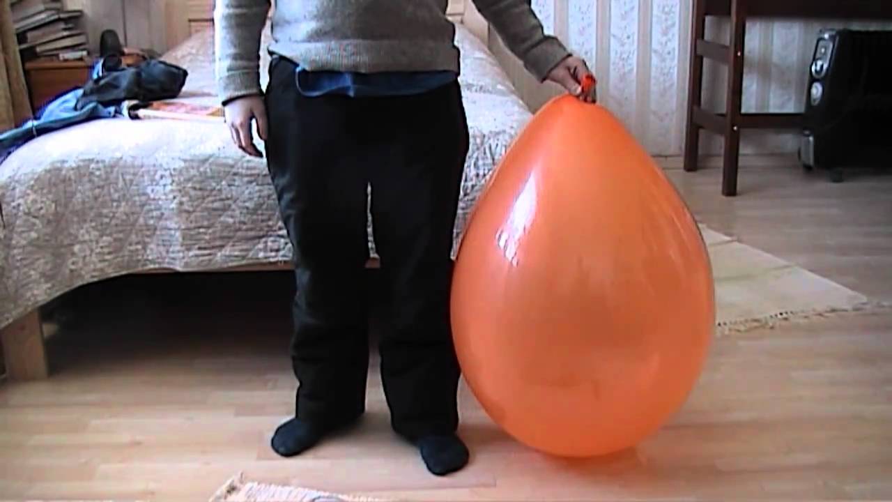BIG Balloon Explosion - YouTube