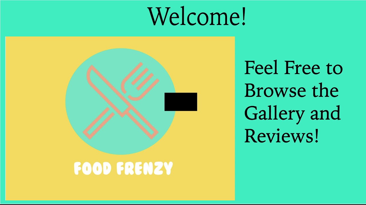 Food Frenzy Logo Animation - YouTube