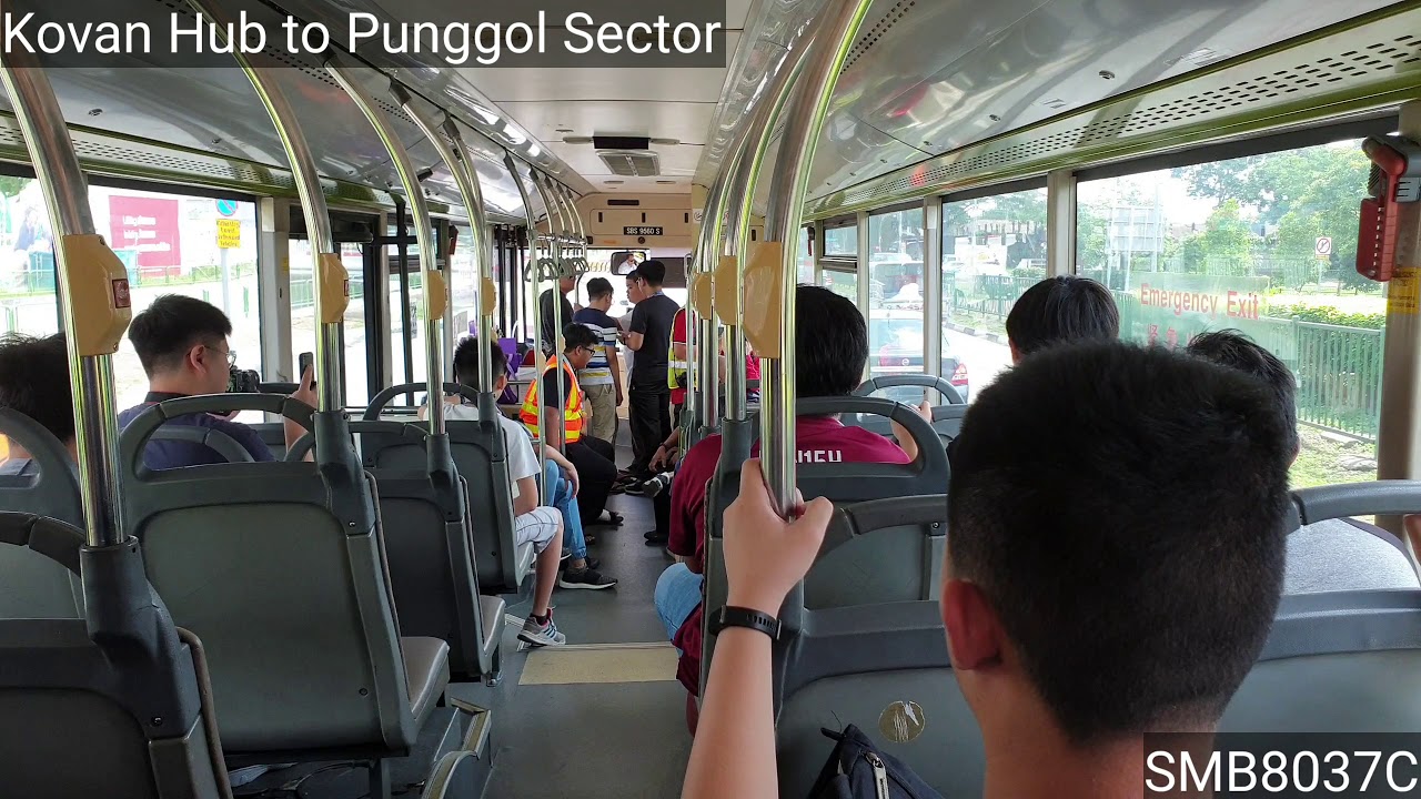 Yutong ZK6126 HGC - Bus Tour ( PH8811S ) Kovan Hub to Punggol Sector ...