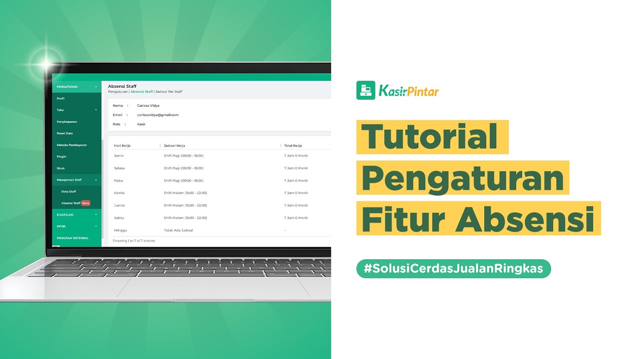 Tutorial Pengaturan Fitur Absensi (Plugin StaffPlus) - Kasir Pintar ...