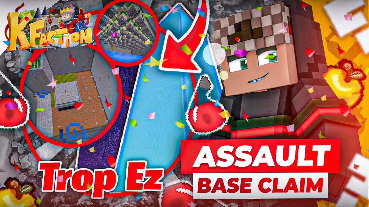 💣 ASSAUT de plusieurs BASE CLAIM, DROP de STUFF P4 sur kFaction V10 ...