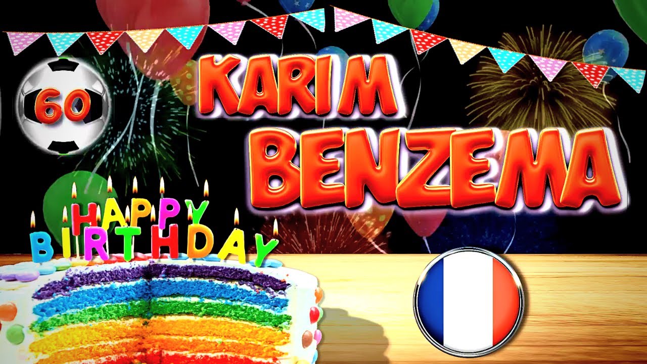 Karim Benzema Happy Birthday Song to You | Karim Benzema (France) - YouTube