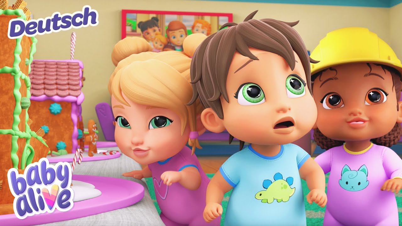 Lebkuchenwettbewerb 🎄 Baby Alive auf Deutsch 🌈 Zeichentrickfilme für ...