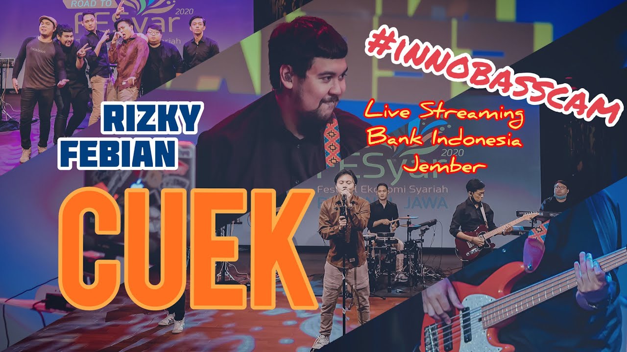 Rizky Febian - Cuek (Live) - YouTube