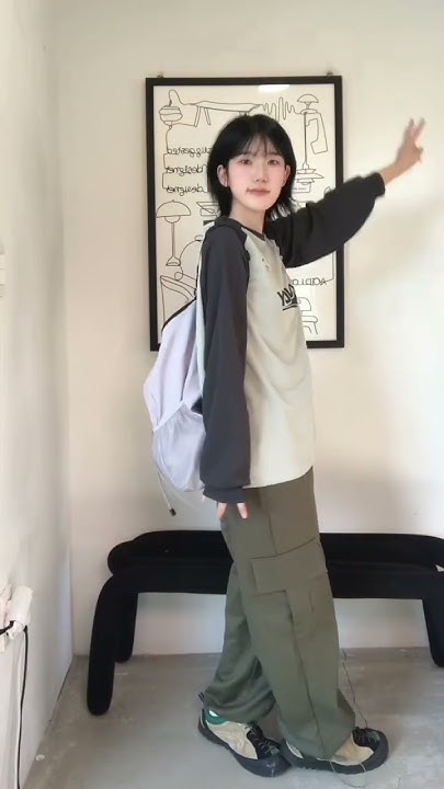 카고팬츠 코디모음🤍 패션 데일리룩 룩북 쇼츠 Fashion 여자코디 겨울코디 Youtube