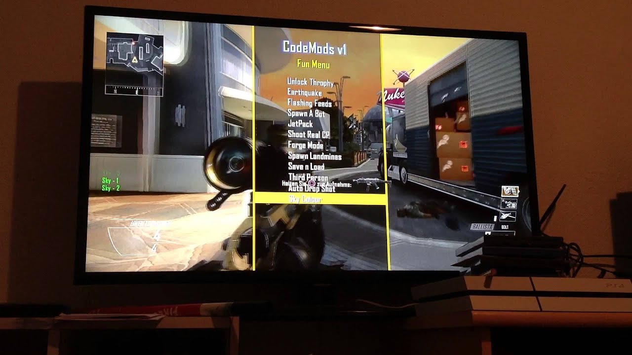 [PS3/BO2] CodeMods v1 GSC Mod Menu 1.19 - YouTube