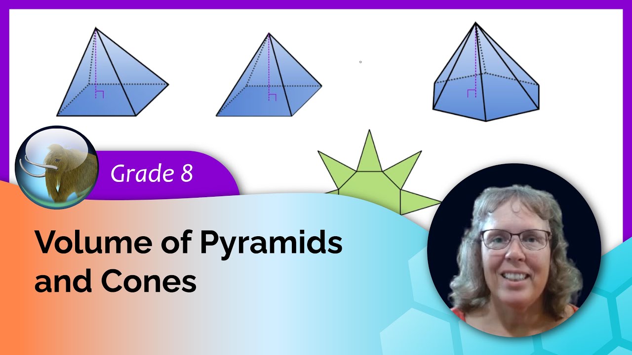 Volume of pyramids and cones (8th grade math) - YouTube