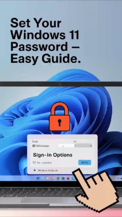 How to set user password in windows 11| How To set password in laptop #setuserpassword # ...
