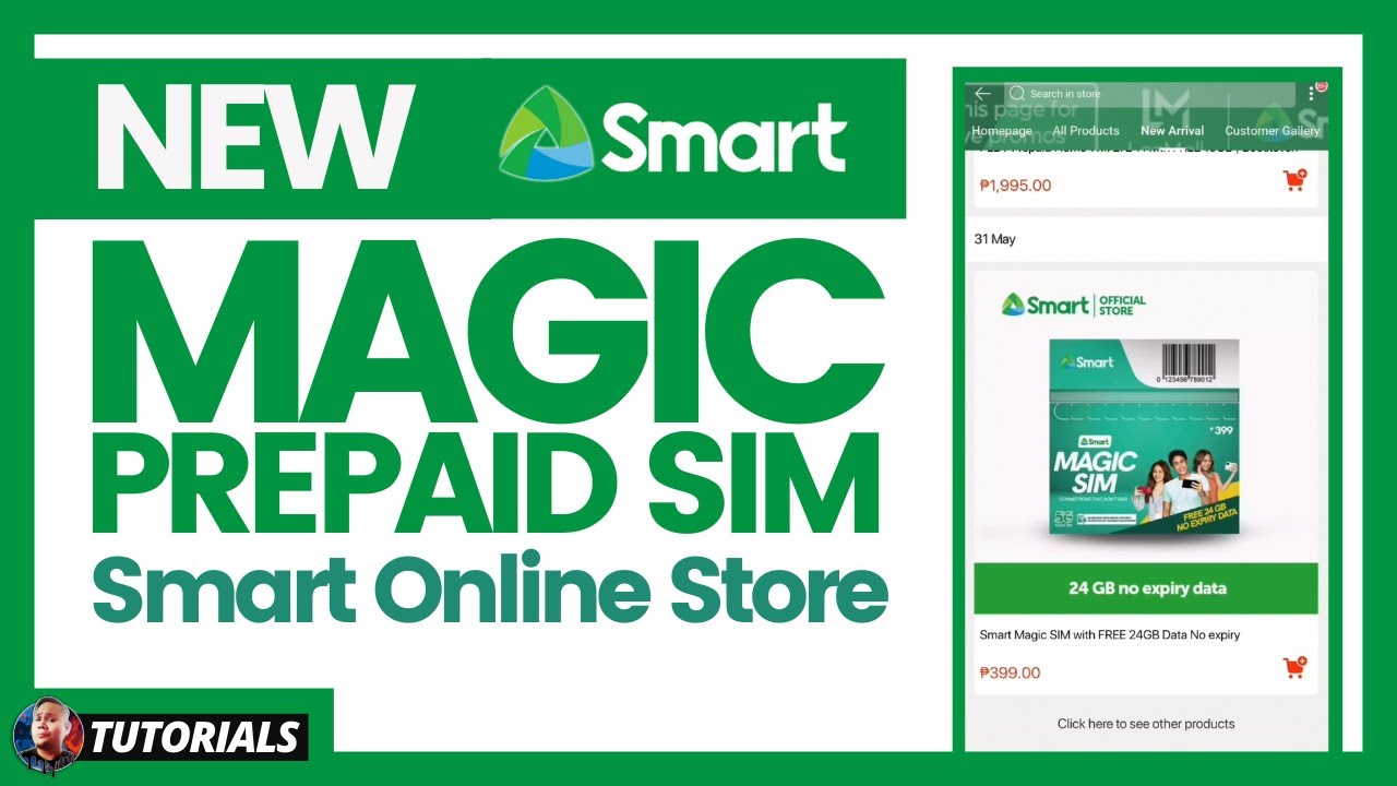 HOW TO BUY SMART MAGIC PREPAID SIM VIA SMART STORE | QUICK TUTORIAL ...