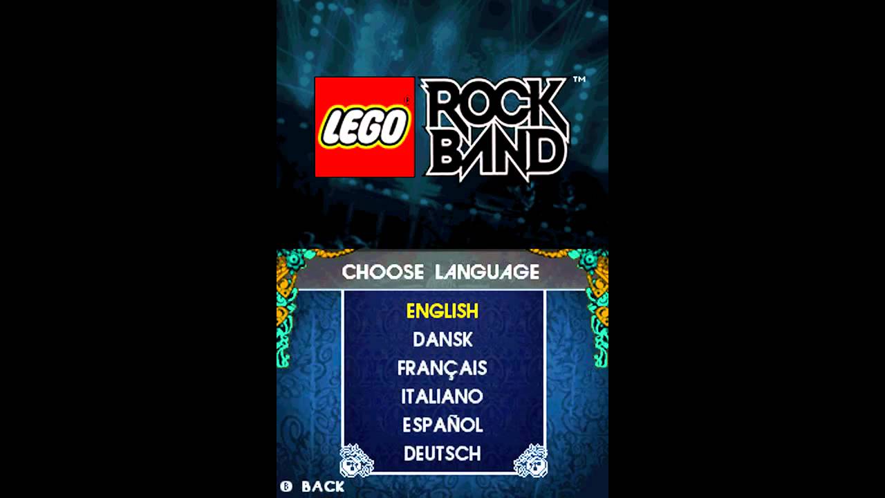 Gameplay gry Lego Rock Band (NDS) - YouTube
