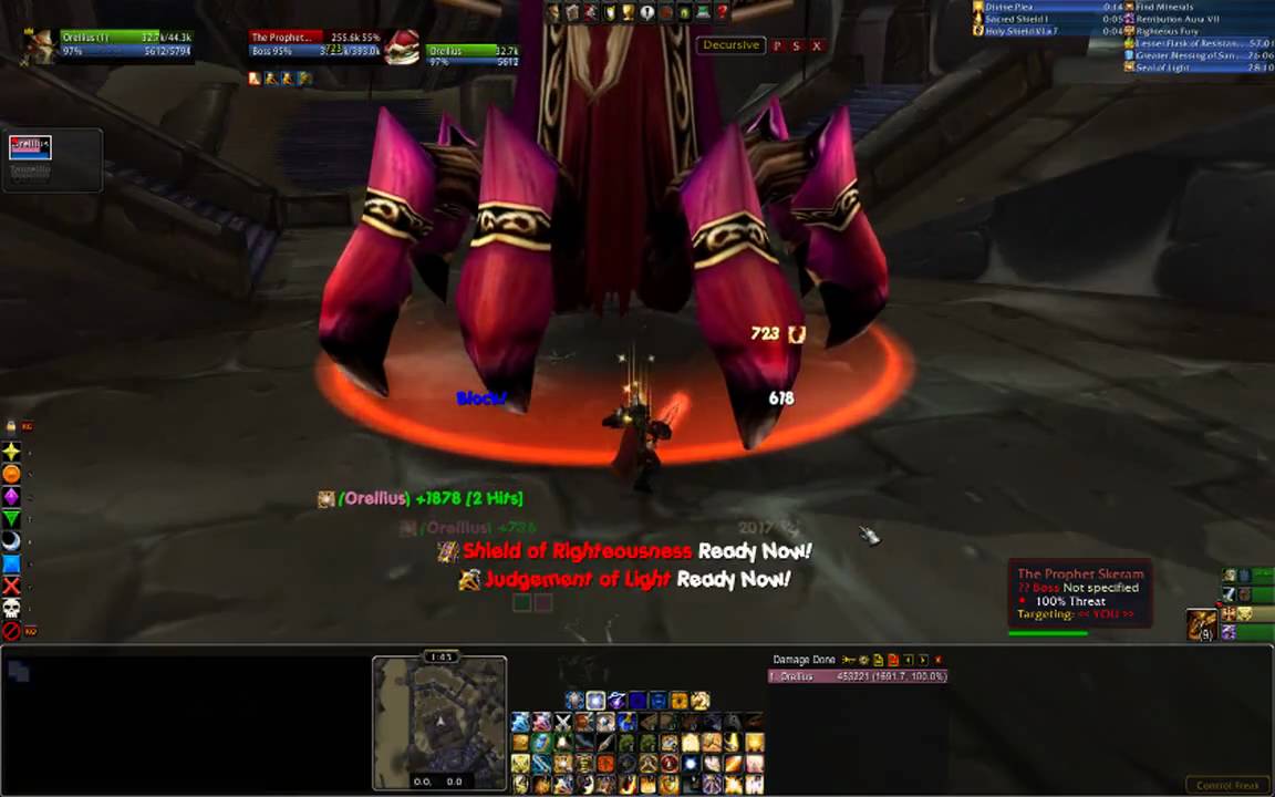 Prot Pally vs AQ40: The Prophet Skeram - YouTube