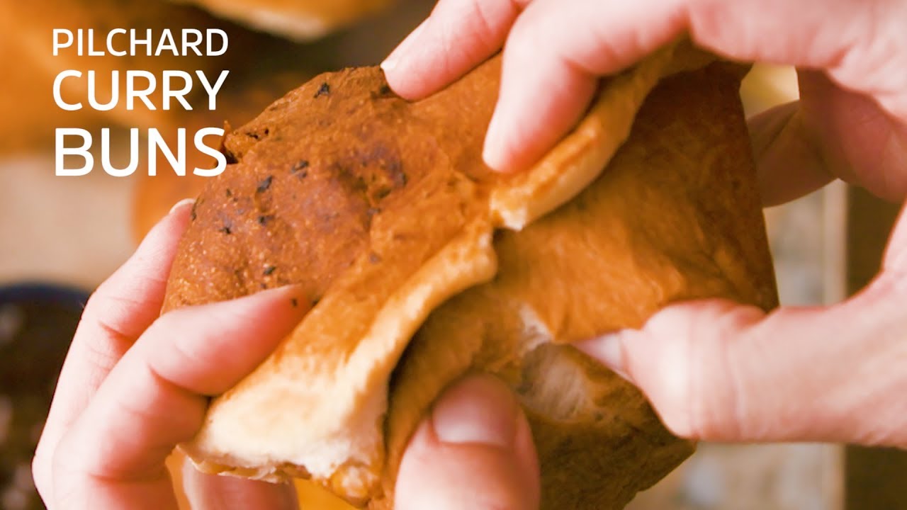 Pilchard Curry Buns - YouTube