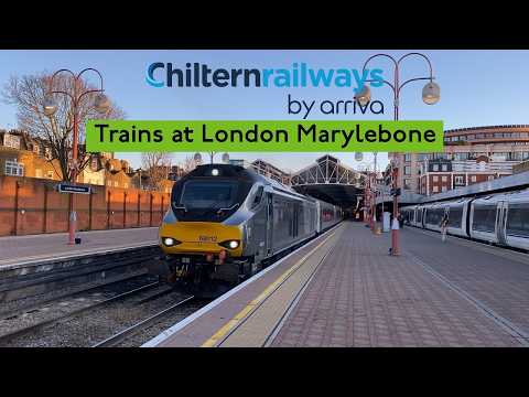Chiltern Railways Trains at London Marylebone