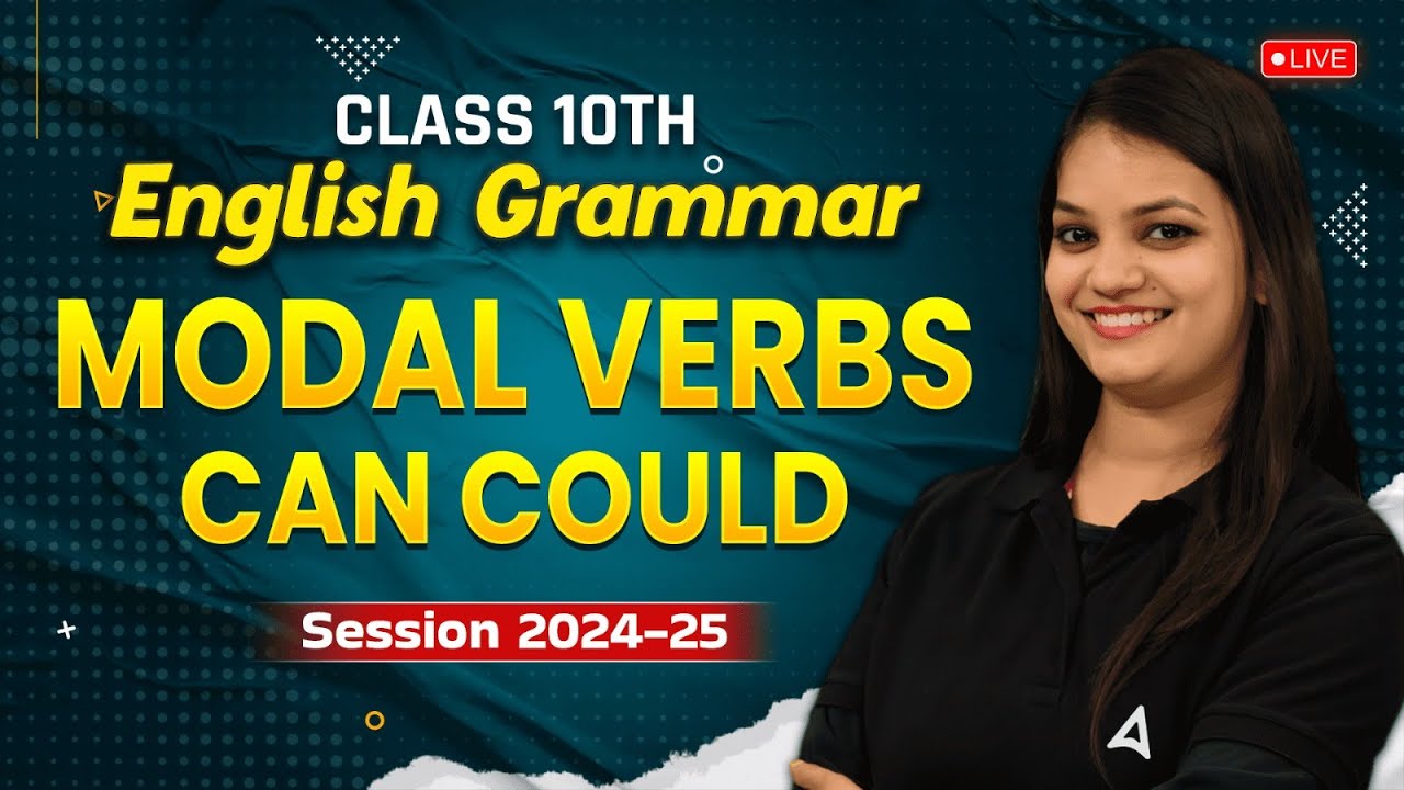 Modal Verbs - English Grammar | Class 10 English by Nidhi Ma'am - YouTube