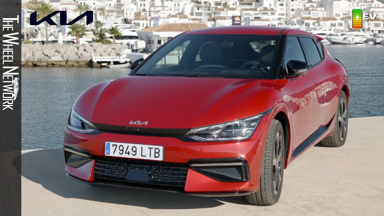 2022 Kia EV6 GT-Line | Runway Red | Driving, Interior, Exterior - YouTube