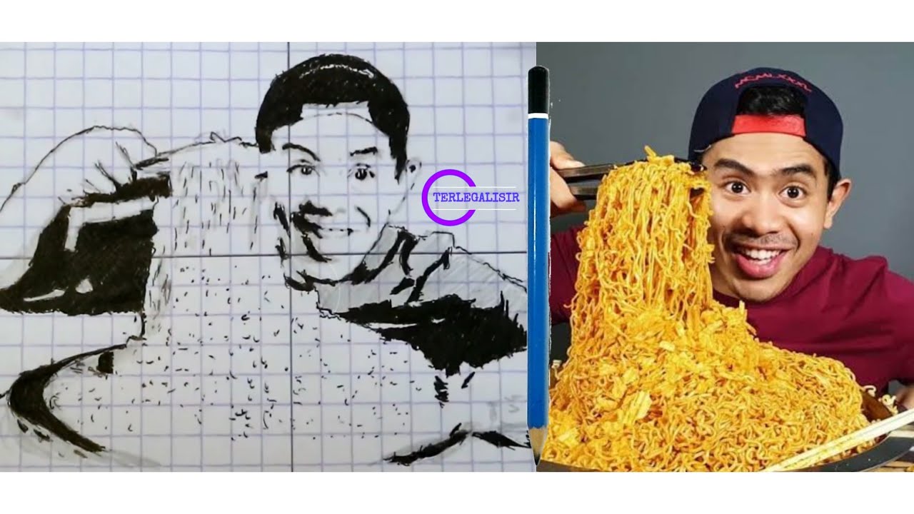 Gambar Raja Mukbang @tanboykun || mManual efeck Hitam Putih - YouTube