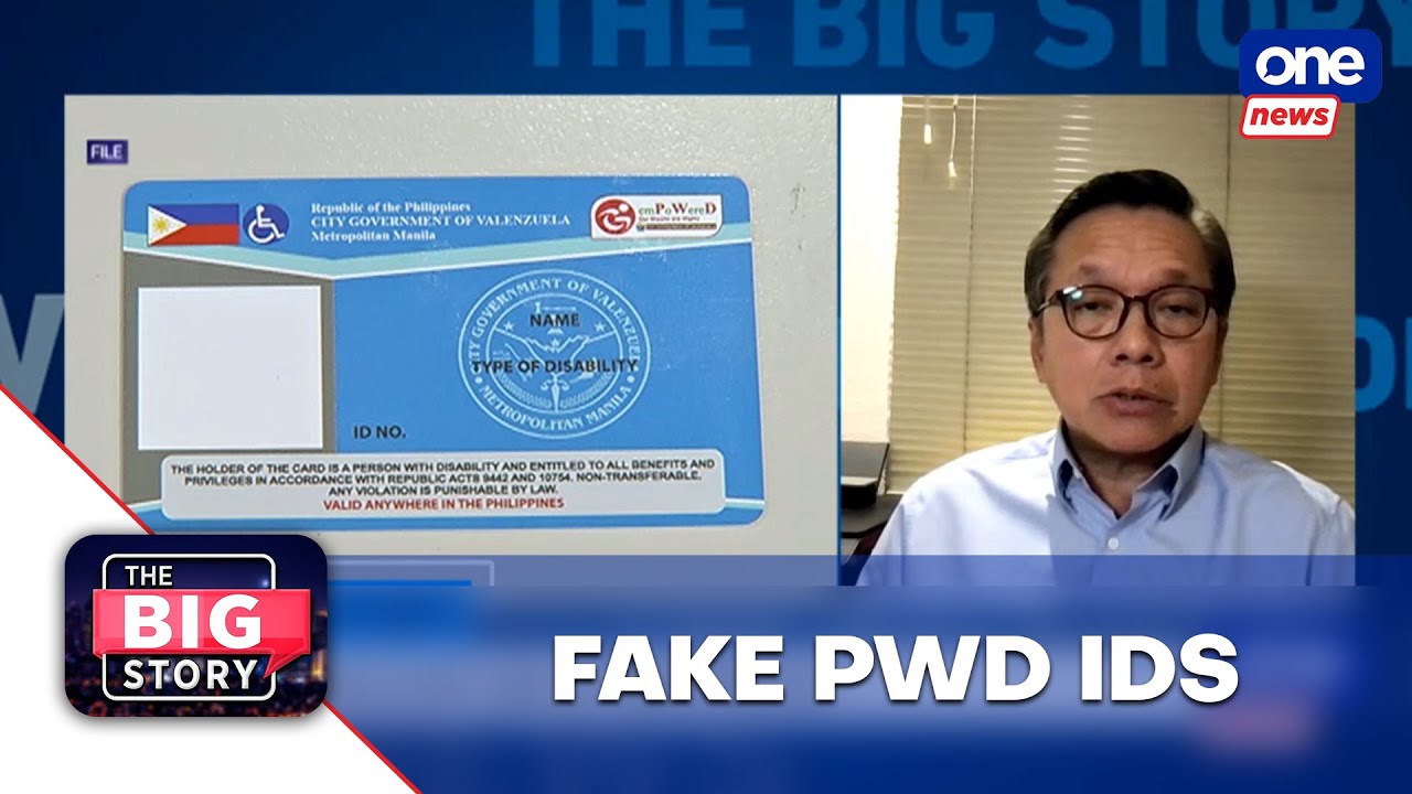 Fake PWD IDs being sold online hurting resto industry | The Big Story ...