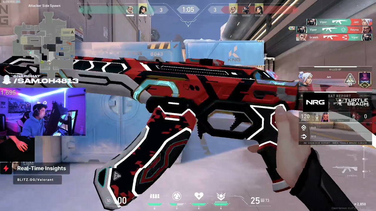NRG S0M INTENSE MVP JETT GAMEPLAY WITH HAND CAM - VALORANT - YouTube